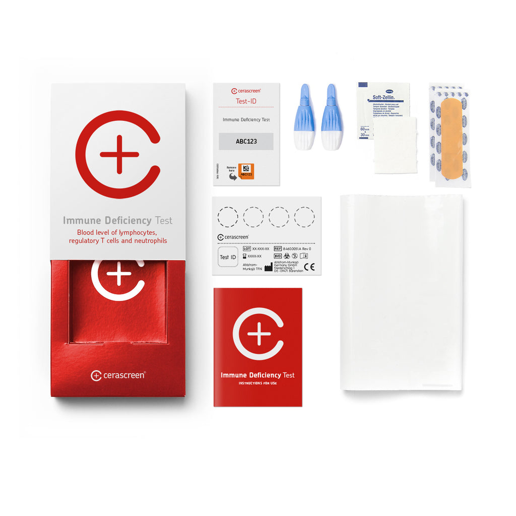 Immune System Deficiency Test kit: Lymphocyte blood count + more!